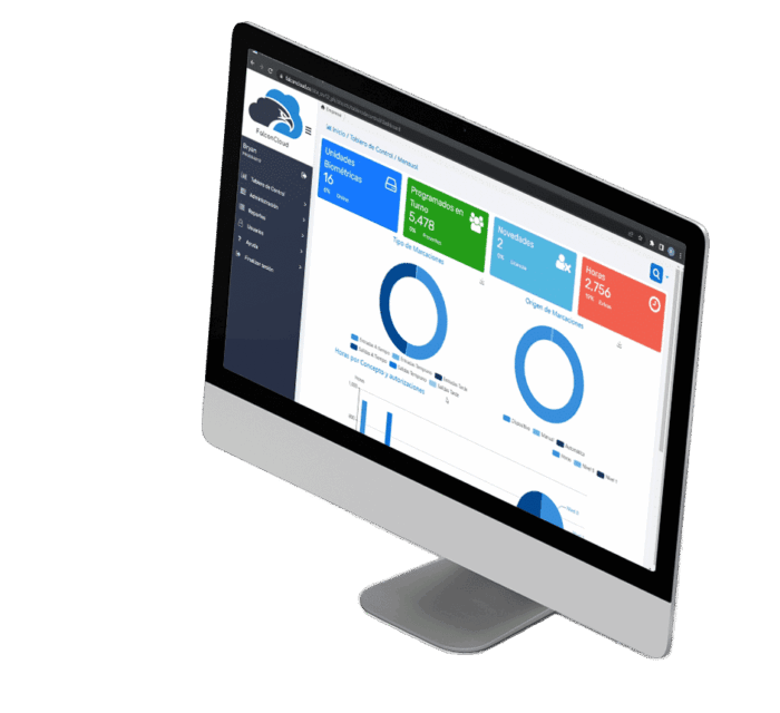 Software Para Control De Personal En La Nube | Falcon Cloud